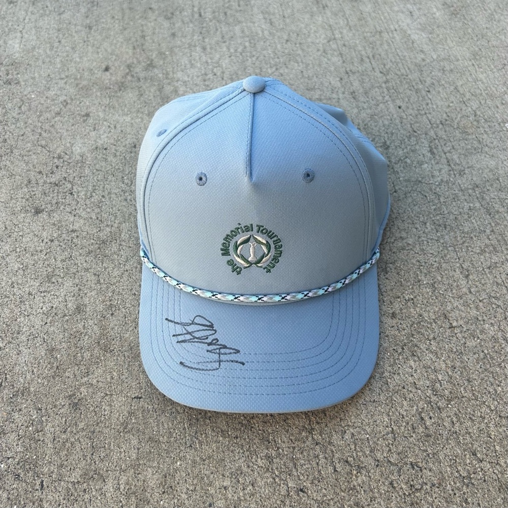 Signed Scottie Scheffler 2024 Memorial Tournament Hat - Gem